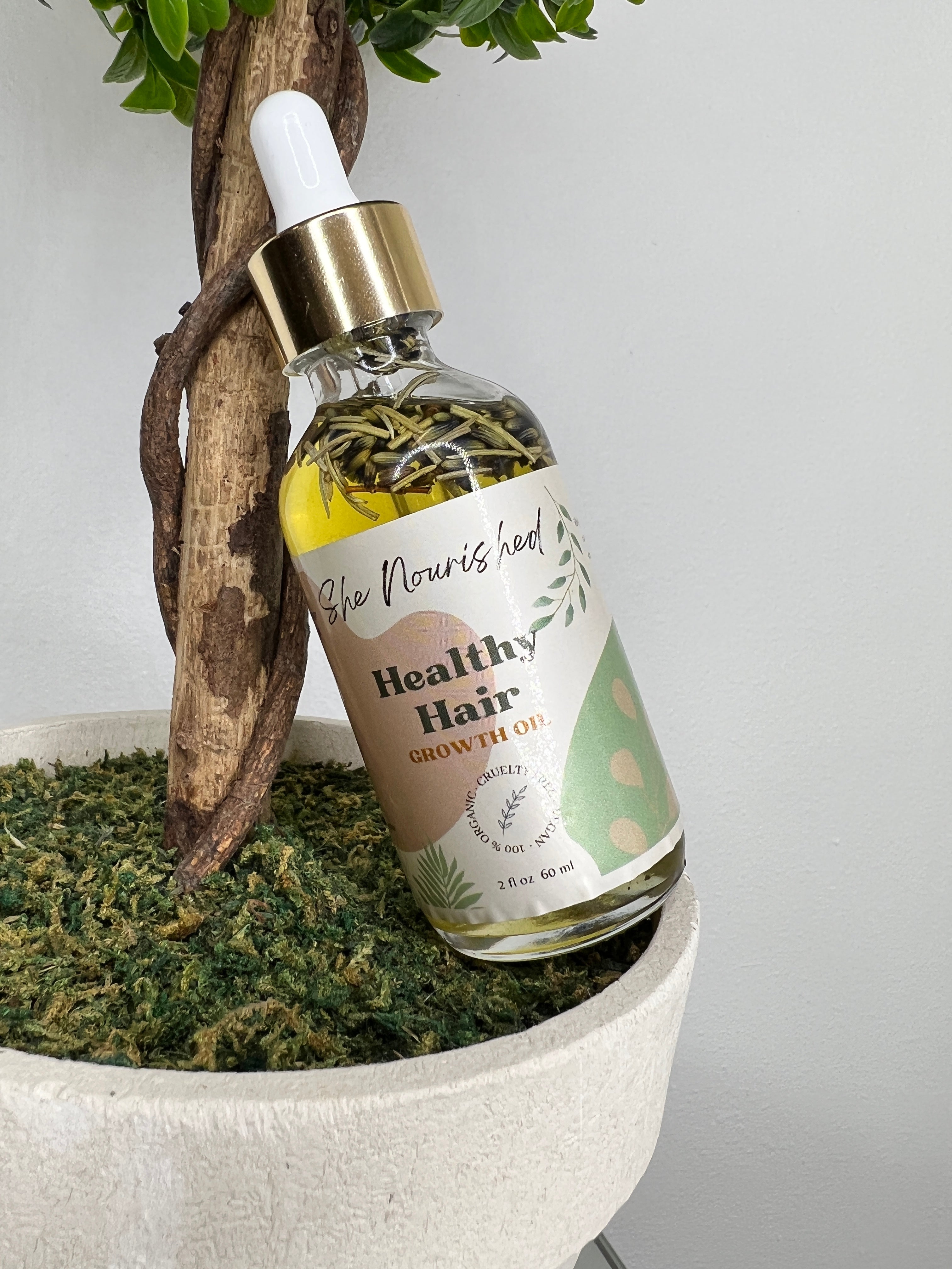 Healthy Hair Growth Oil – She Nourished